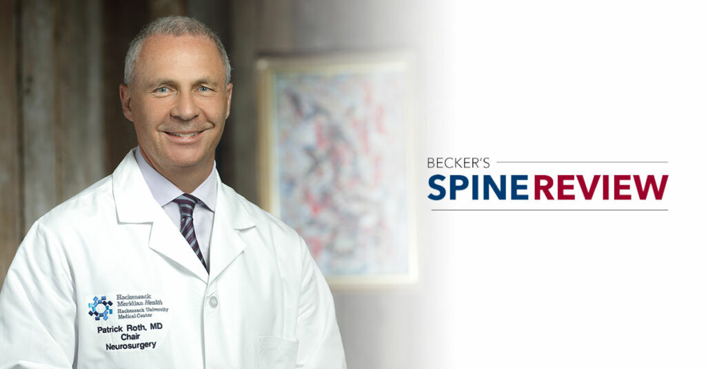 Minimally Invasive Surgery Expert | Dr. Roth, NJ Neurosurgeon