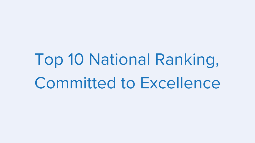 NJBS Ranked Top 10 Nationally by Castle Connolly